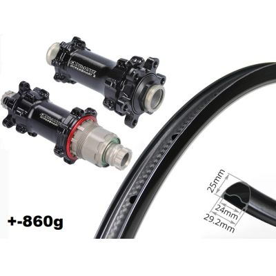 Kolesá PB-GR24 carbon + EXTRALITE HyperSmart3 + BERD Polylight ...